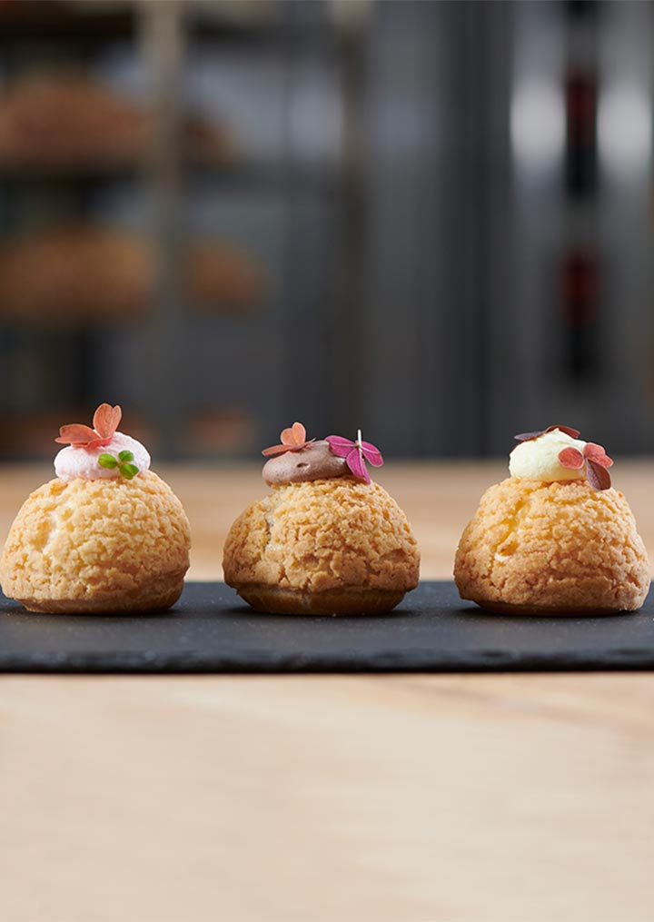 Petit Choux med mousse - Credin
