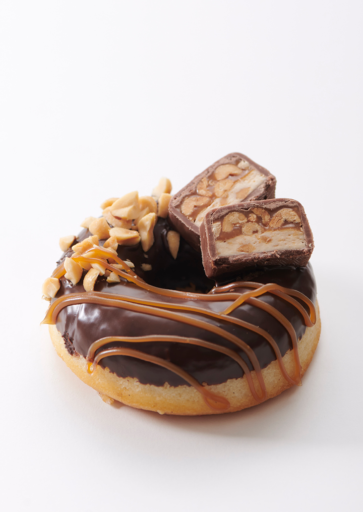 Cake Donut med Snickers - Credin